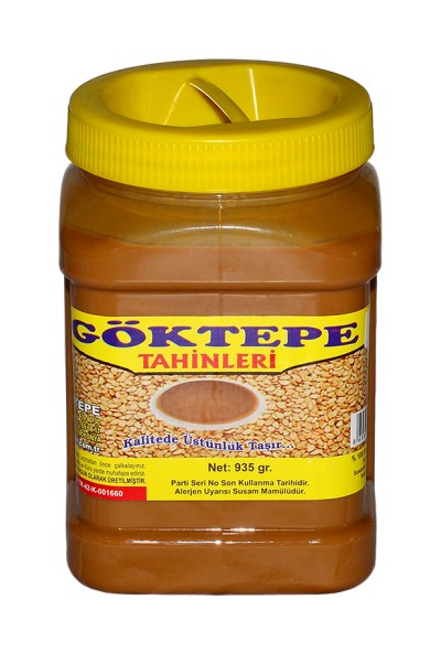 Göktepe Bozkır Tahini Kepeksiz 1 kg Göktepe Bozkır Tahini Kepeksiz 1 kg