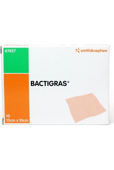 Bactigras Antiseptik Sargı Yara Bakım Örtüsü 10 x 10 cm