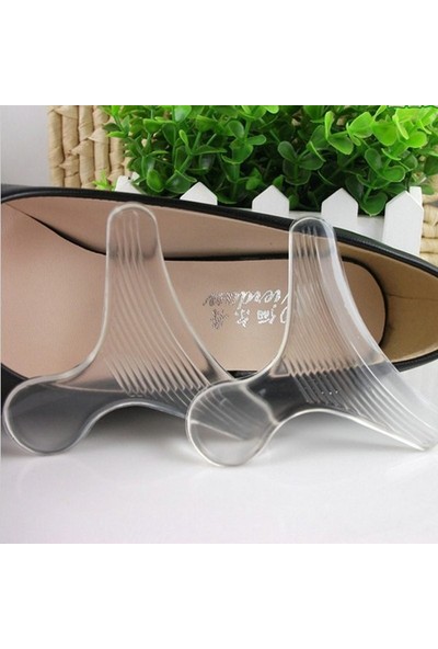 Bay Bayan Ayakkabı Topuk Vurma Önleyici Koruyucu Silikon Ped T Şekilli Bay Bayan Ayakkabı Topuk Vurma Önleyici Koruyucu Silikon Ped T Şekilli