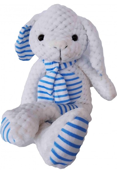 Oyuncak Toyz Sevimli Tavşan Peluş 43 cm Kuzu Peluş Uyku Arkadaşım Mavi Oyuncak Toyz Sevimli Tavşan Peluş 43 cm Kuzu Peluş Uyku Arkadaşım Mavi