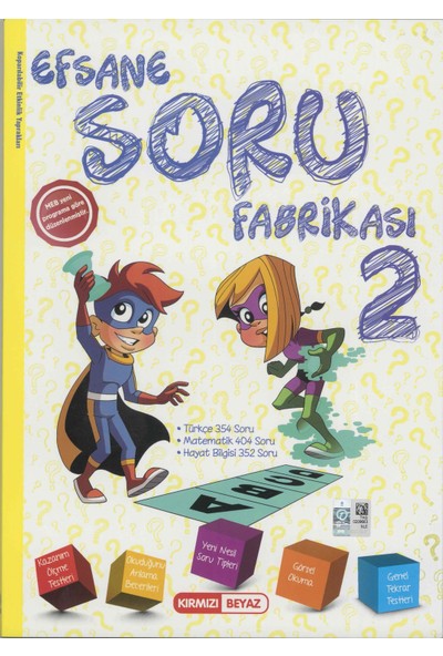 Kırmızı Beyaz 2. Sınıf Efsane Soru Fabrikası 2