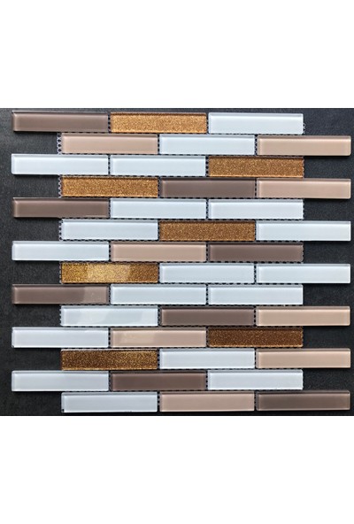 Mcm Kristal Cam Mozaik 20x98x04 cm