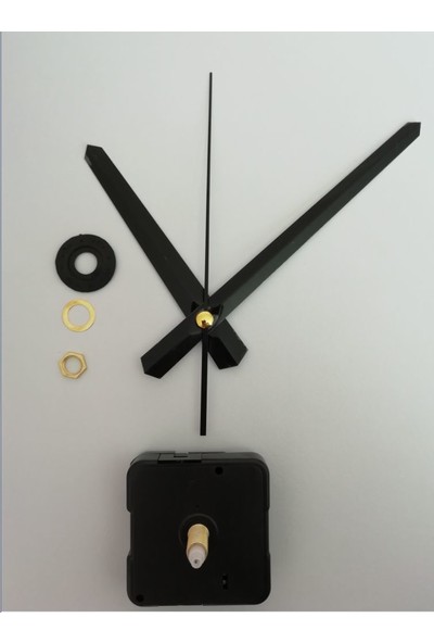 Quartz Uzun Şaft Akar Sessiz Saat Mekanizması 16 mm Quartz Uzun Şaft Akar Sessiz Saat Mekanizması 16 mm