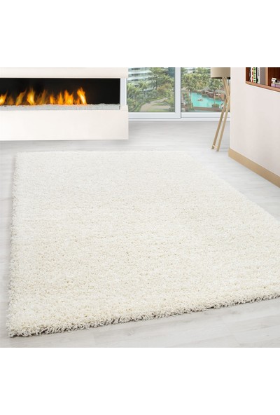 Ayyıldız Halı Shaggy Halı 30 Mm Krem Rengi 60X110 Cm Ayyıldız Halı Shaggy Halı 30 Mm Krem Rengi 60X110 Cm