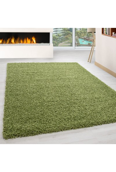 Ayyıldız Halı Shaggy Halı 30 Mm Yeşil Rengi 60X110 Cm Ayyıldız Halı Shaggy Halı 30 Mm Yeşil Rengi 60X110 Cm