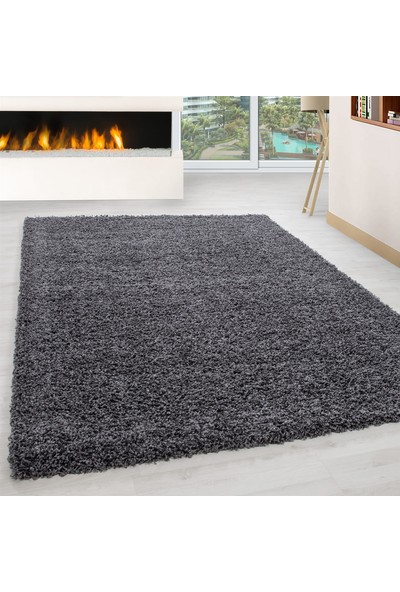 Ayyıldız Halı Shaggy Halı 30 Mm Koyu Gri Rengi 60X110 Cm Ayyıldız Halı Shaggy Halı 30 Mm Koyu Gri Rengi 60X110 Cm