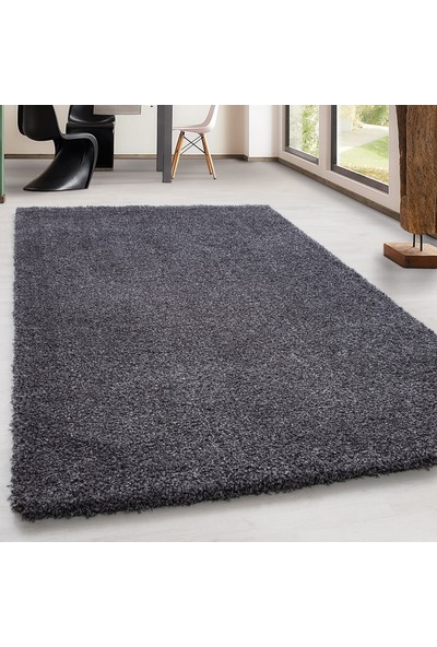 Ayyıldız Halı Supersoft Shaggy Halı 5 Cm Hav Yüksekliği Düz Antrasit Rengi 60X110 Cm Ayyıldız Halı Supersoft Shaggy Halı 5 Cm Hav Yüksekliği Düz Antrasit Rengi 60X110 Cm