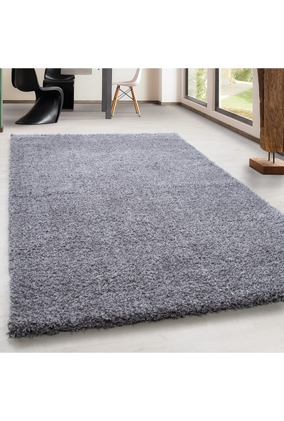 Ayyıldız Halı Supersoft Shaggy Halı 5 Cm Hav Yüksekliği Düz Açık Gri Rengi 60X110 Cm Ayyıldız Halı Supersoft Shaggy Halı 5 Cm Hav Yüksekliği Düz Açık Gri Rengi 60X110 Cm