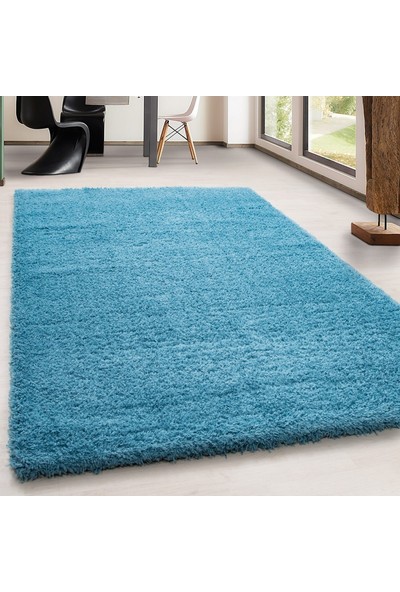 Ayyıldız Halı Supersoft Shaggy Halı 5 Cm Hav Yüksekliği Düz Mavi Rengi 60X110 Cm Ayyıldız Halı Supersoft Shaggy Halı 5 Cm Hav Yüksekliği Düz Mavi Rengi 60X110 Cm