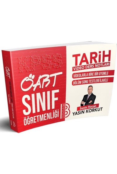 Benim Hocam ÖABT Sınıf Öğretmenliği Tarih Video Ders Notları - Yasin Korkut Benim Hocam ÖABT Sınıf Öğretmenliği Tarih Video Ders Notları - Yasin Korkut