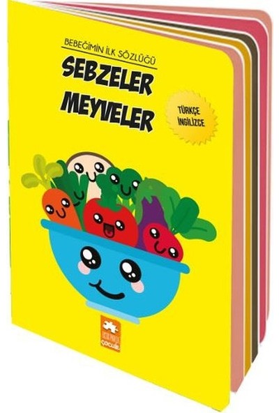 Bebeğimin İlk Sözlüğü: Sebzeler Meyveler