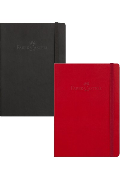 Faber-Castell Suni Deri A6 80Yp Çizgili Faber-Castell Suni Deri A6 80Yp Çizgili