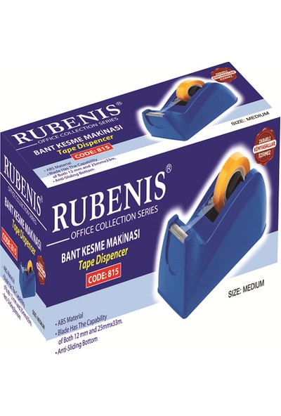 Rubenis Orta Bant Kesme Makinesi Siyah Rubenis Orta Bant Kesme Makinesi Siyah