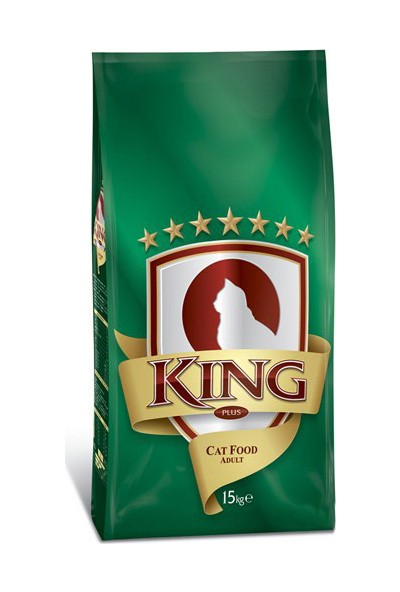 King Plus Cat Kuzulu Yetişkin Kedi Maması 15 Kg