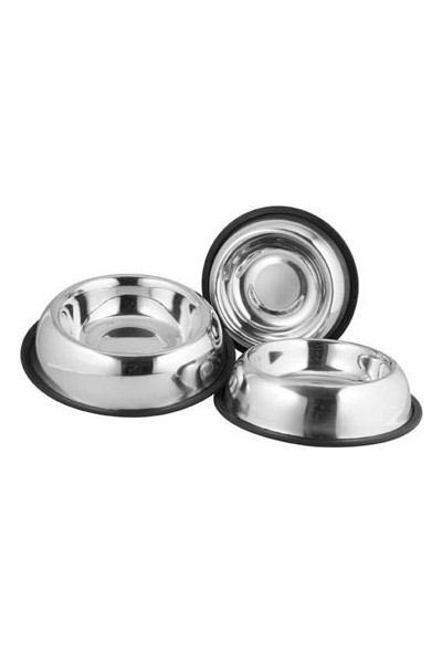 Asb16 Çelik Mama Kabi Oval 16 Oz Ø15,5 Cm