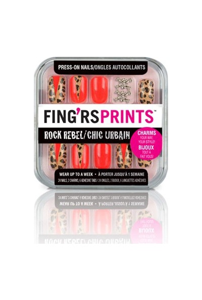 Fing'rs Prints Takma Tırnak Wild Card 31044 Fing'rs Prints Takma Tırnak Wild Card 31044