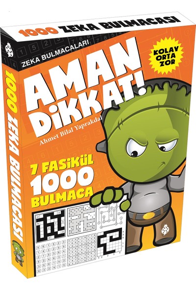 Zeka Bulmacaları: Aman Dikkat! (7 Fasikül) - Ahmet Bilal Yaprakdal Zeka Bulmacaları: Aman Dikkat! (7 Fasikül) - Ahmet Bilal Yaprakdal