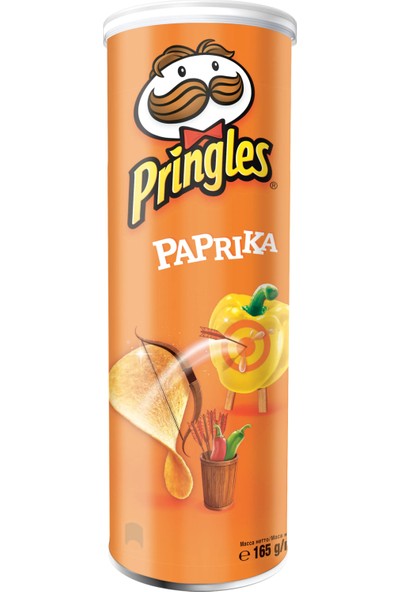 Pringles Paprika 165 gr Pringles Paprika 165 gr