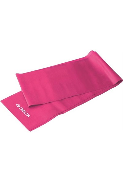 Delta Pilates Bandı Hafif Sert 150 x 15cm Egzersiz Direnç Lastiği Delta Pilates Bandı Hafif Sert 150 x 15cm Egzersiz Direnç Lastiği