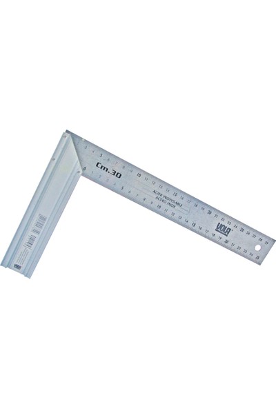 Vola Inox Metal Gönye 50 cm