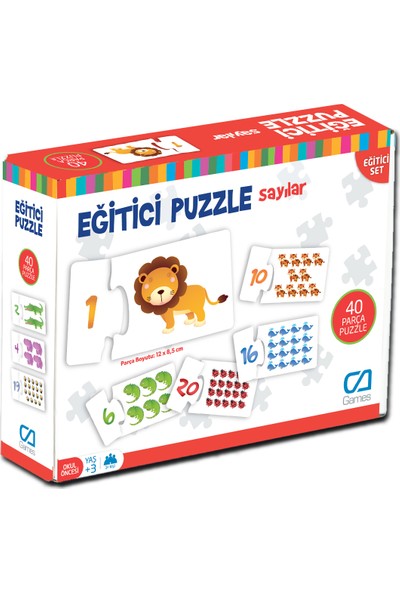 CA GamesEğitici Puzzle Sayılar