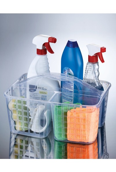 Minik Home Saplı Bölmeli Düzenleyici Sepet