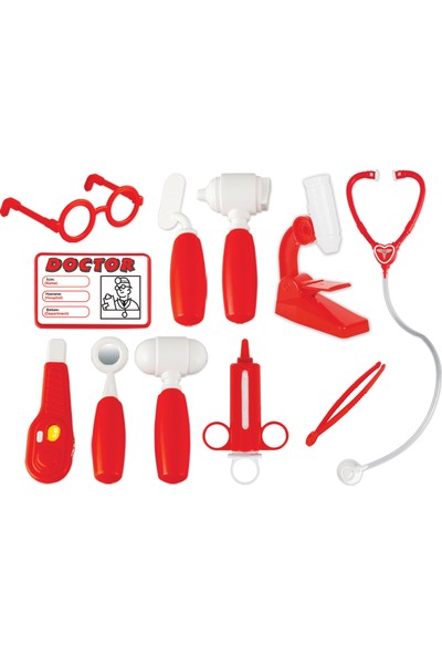 Pilsan Doktor Seti Çantalı (Kırmızı) Pilsan Doktor Seti Çantalı (Kırmızı)
