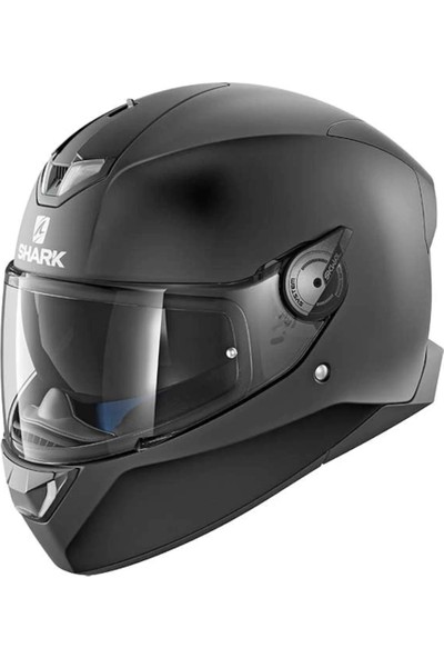 Shark Skwal 2 Mat Siyah Ledli Kask