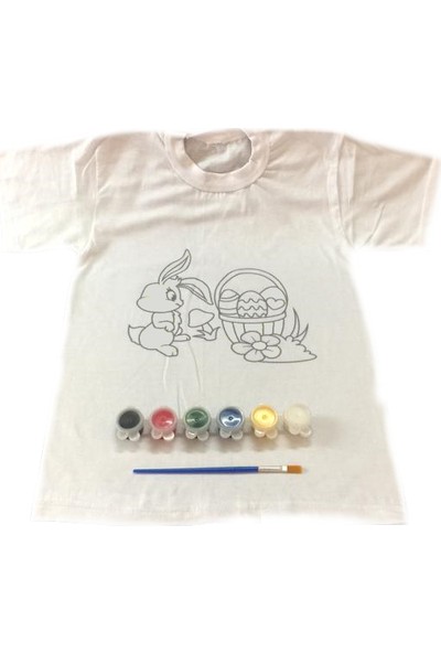 Joy Toys Sevimli Tavşan Tişört Boyama Seti 10 - 11 Yaş Joy Toys Sevimli Tavşan Tişört Boyama Seti 10 - 11 Yaş