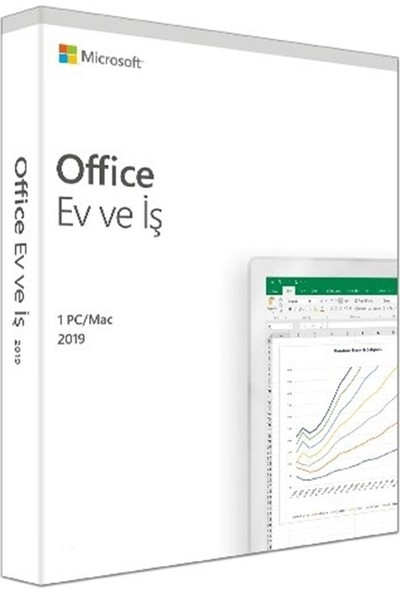 Microsoft Office 2019 Ev ve İş Türkçe - T5D-03258 Microsoft Office 2019 Ev ve İş Türkçe - T5D-03258