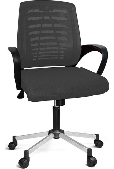 Türksit Karizma File Çalışma Koltuğu Krom Ayak Yeşil