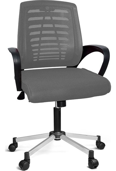 Türksit Karizma File Çalışma Koltuğu Krom Ayak Yeşil