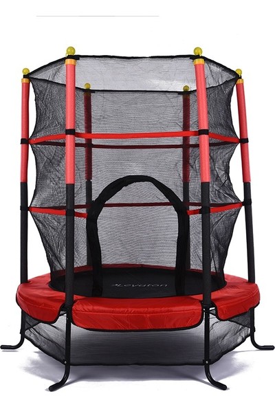 Leyaton Fileli Çocuk Trambolini 140 x 180 Cm Büyük Boy Leyaton Fileli Çocuk Trambolini 140 x 180 Cm Büyük Boy