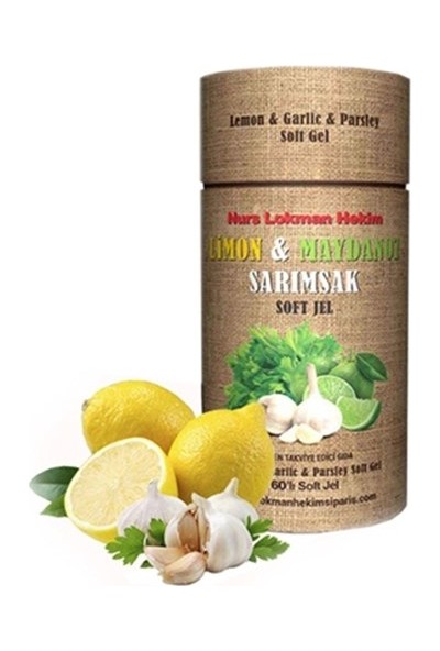 Limon Maydanoz Sarımsak Kürü Soft Jel Limon Maydanoz Sarımsak Kürü Soft Jel