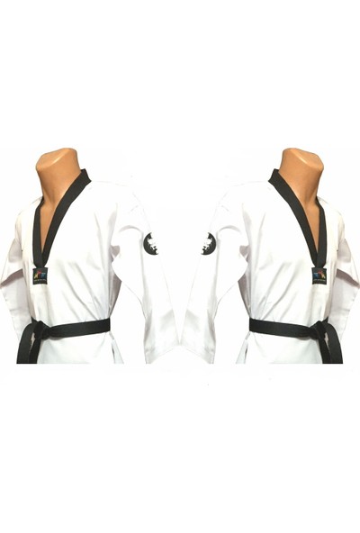 Siyah Yaka Taekwondo Elbisesi Pitbull Siyah Yaka Tekvando Elbisesi