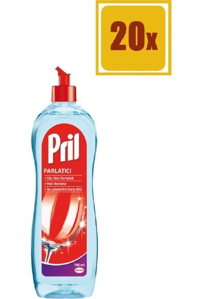 Pril Bulaşık Parlatıcı Klasik 740 ml *20 Pril Bulaşık Parlatıcı Klasik 740 ml *20
