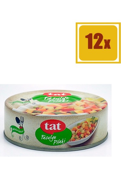 Tat Fasulye Pilaki 190 gr 12'li Set