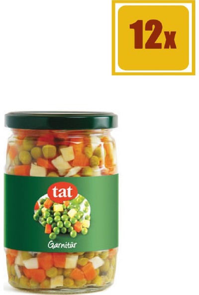 Tat Garnitür Cam 340 gr 12'li Set Tat Garnitür Cam 340 gr 12'li Set