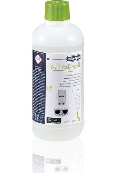 Delonghi Kahve Mak Temizleme Solisyonu 500 ML