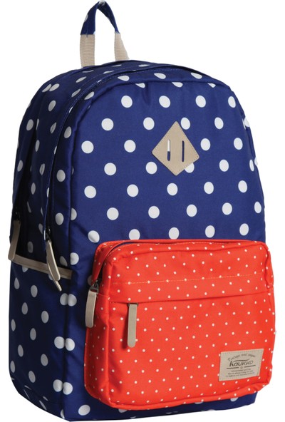 Kaukko Sırt Çantası Dots Lacivert K1027