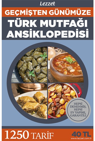 Geçmişten Günümüze Türk Mutfağı Ansiklopedisi