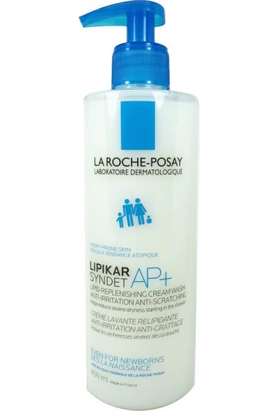 La Roche-Posay Lipikar Syndet - Sabunsuz, Lipid Yenileyici Yüz ve Vücut Temizleme Jeli La Roche-Posay Lipikar Syndet - Sabunsuz, Lipid Yenileyici Yüz ve Vücut Temizleme Jeli