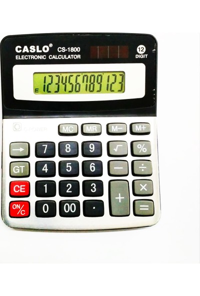 Caslo Cs-1800 Hesap Makinası Caslo Cs-1800 Hesap Makinası