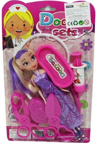 Met Plast Bebekli Doktor Seti