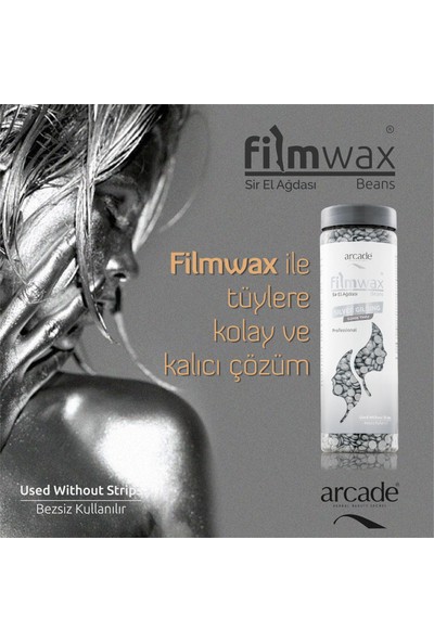 Arcade Filmwax Boncuklu Sir El Ağda 400 Gr Silver Gilding Gümüş Yaldız Arcade Filmwax Boncuklu Sir El Ağda 400 Gr Silver Gilding Gümüş Yaldız