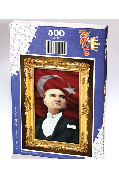King Of Puzzle Atatürk - 29 Ekim 1933 Ahşap Puzzle 500 Parça (TR18-D) King Of Puzzle Atatürk - 29 Ekim 1933 Ahşap Puzzle 500 Parça (TR18-D)
