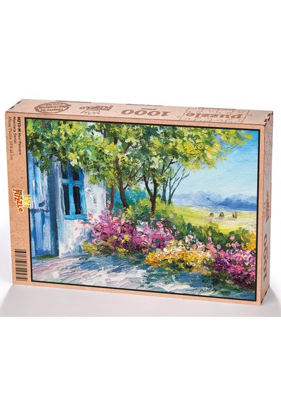King Of Puzzle Mavi Pencere Ahşap Puzzle 1000 Parça (MZ13-M) King Of Puzzle Mavi Pencere Ahşap Puzzle 1000 Parça (MZ13-M)