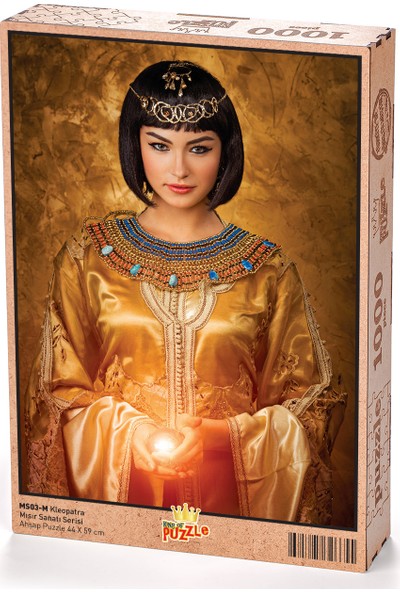 King Of Puzzle Kleopatra Ahşap Puzzle 1000 Parça (MS03-M) King Of Puzzle Kleopatra Ahşap Puzzle 1000 Parça (MS03-M)