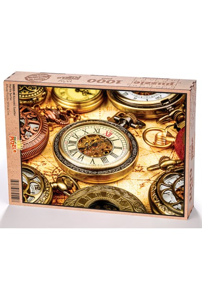 King Of Puzzle Köstekli Saatler Ahşap Puzzle 1000 Parça (HR03-M) King Of Puzzle Köstekli Saatler Ahşap Puzzle 1000 Parça (HR03-M)