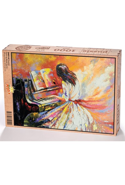King Of Puzzle Piyanist Ahşap Puzzle 1000 Parça (DM07-M) King Of Puzzle Piyanist Ahşap Puzzle 1000 Parça (DM07-M)